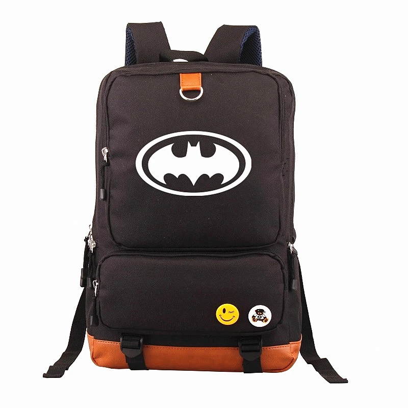 2019 New Arrivals Batman Men Backpack School Bags Laptop Knapsack Large ...