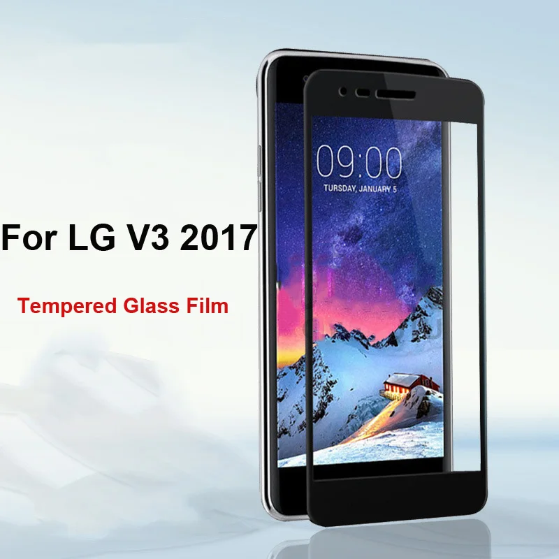 Protector de pantalla de vidrio templado para LG V3 2017, película ...
