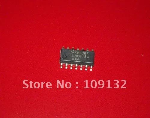 LMC6484AIMX/NOPB IC OP AMP QUAD CMOS R R LMC6484AIM 14 SOI NOVO ORIGINAL EM ESTOQUE|origin visa ...