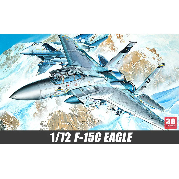 ACADEMY scale model 1/72 scale aircraft 12476 F 16 CG/CJ plastic ...