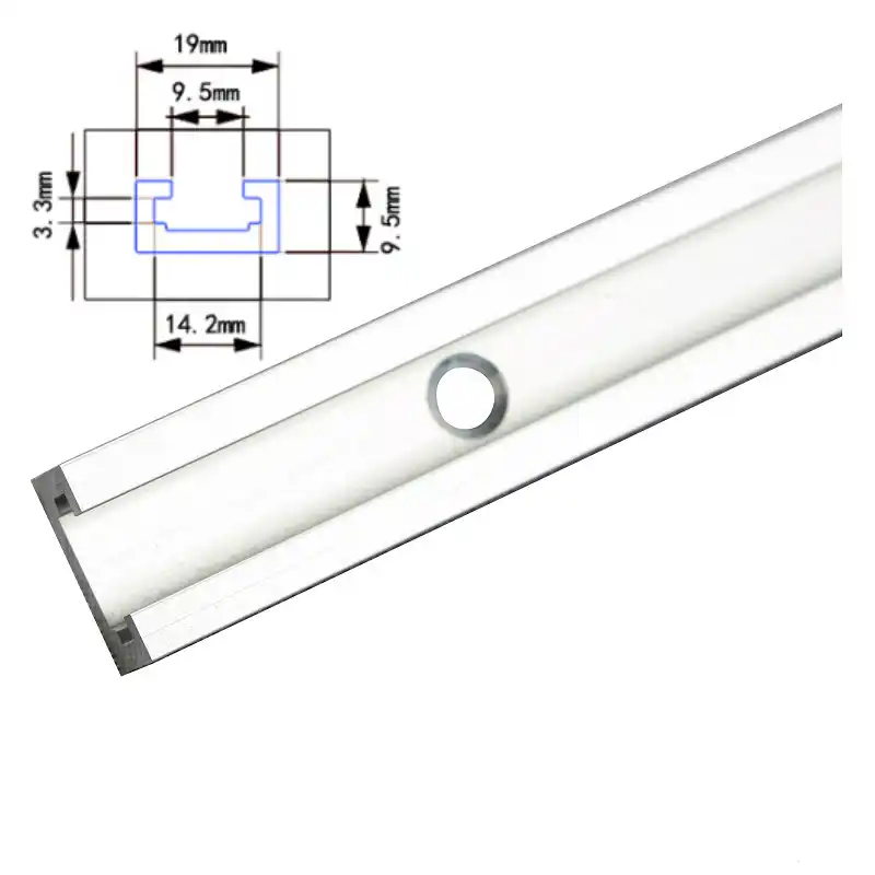 Aluminium Alloy T tracks Slot Miter Track and Miter Bar Slider Table ...
