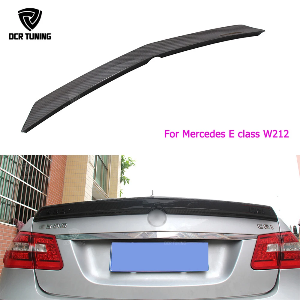 V Style For Mercedes W212 E Class For Benz E180 E200 E260 E63 Carbon ...
