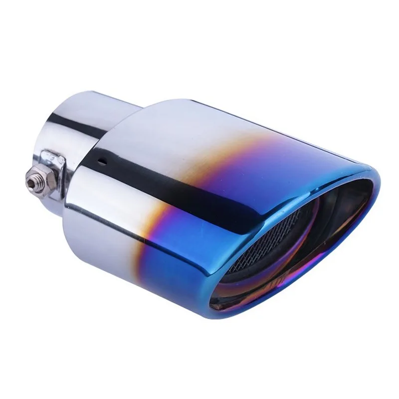 Automobile tail throat modified universal silencer stainless steel ...