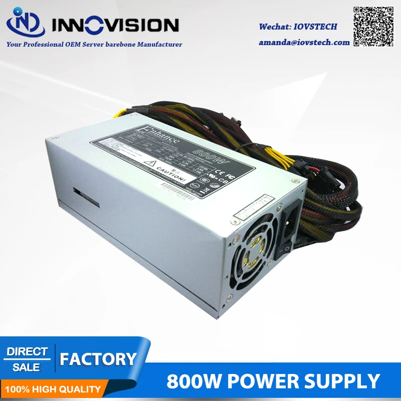 High Quality 2u 800w Industrial Switch Power Supply For 2u 3u 4u 6u ...
