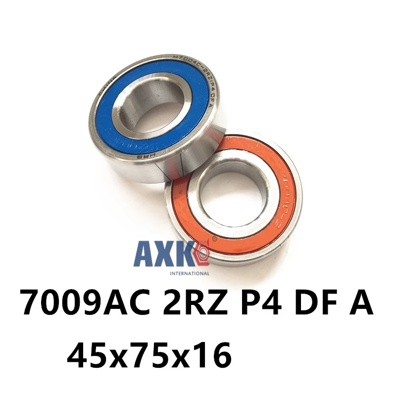 Thrust Bearing 1 Pair Axk 7009 7009ac 2rz P4 Df A 45x75x16 45x75x32 ...