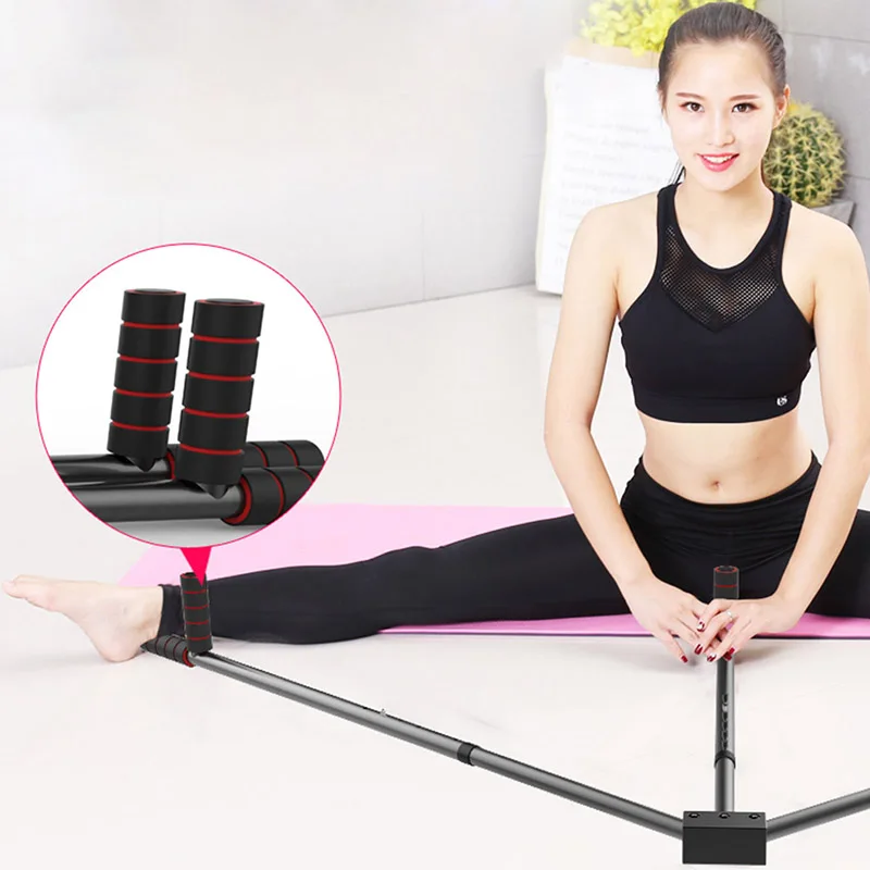 Iron Leg Stretcher 3 Bar Legs Extension Split Machine Flexibility ...