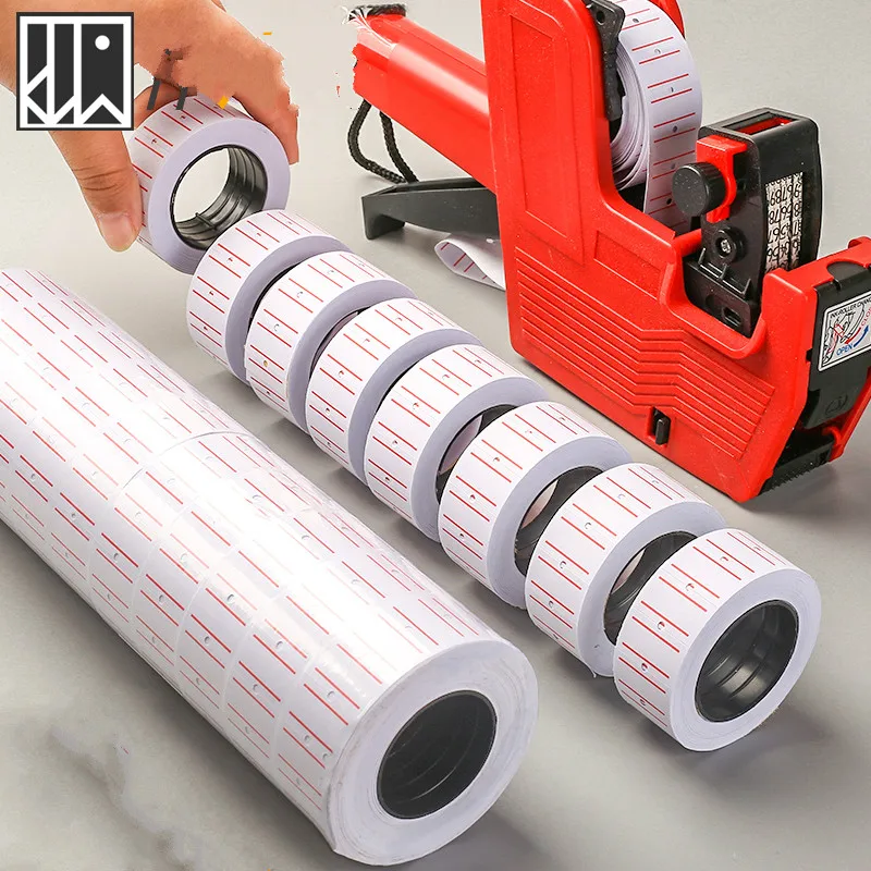 10-20pcs-Adhesive-Price-Labels-Paper-Tag-Price-Label-Sticker-Single-Row ...