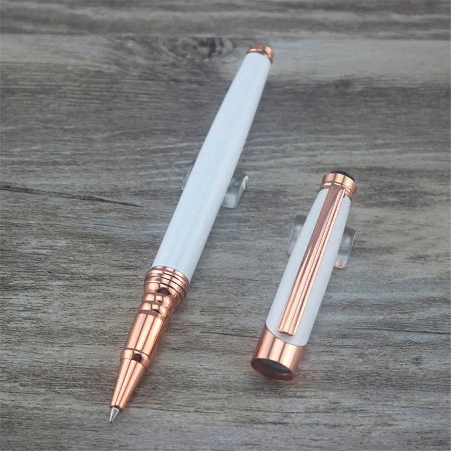elegant white MONTE MOUNT roller ball pen Promotional School Office ...