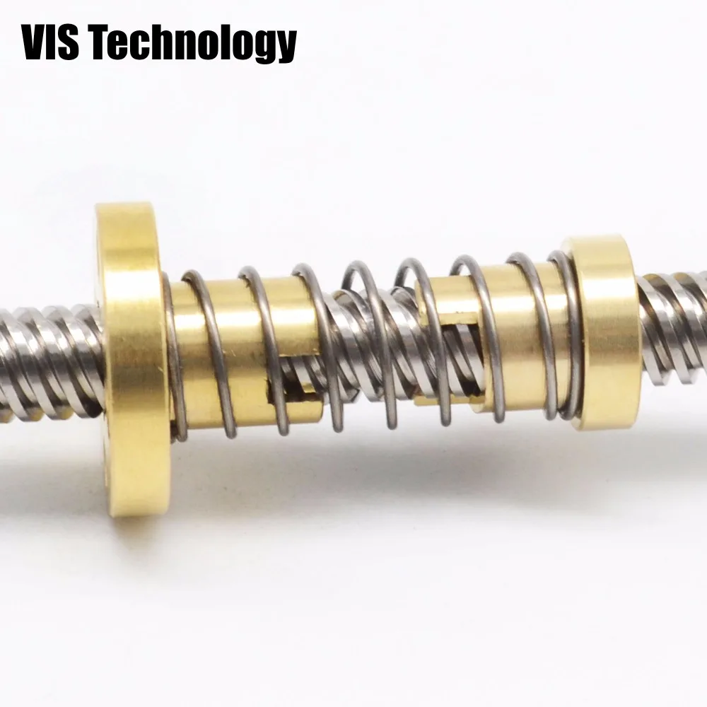 1set T8 Anti Backlash Spring Loaded Nut Elimination Gap Nut for 8mm ...