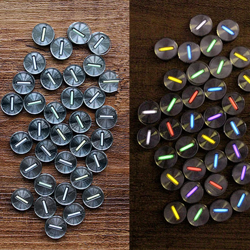 1pc 1.5x6mm Tritium Gas Tube Diy Titanium Decoration Patch Self ...