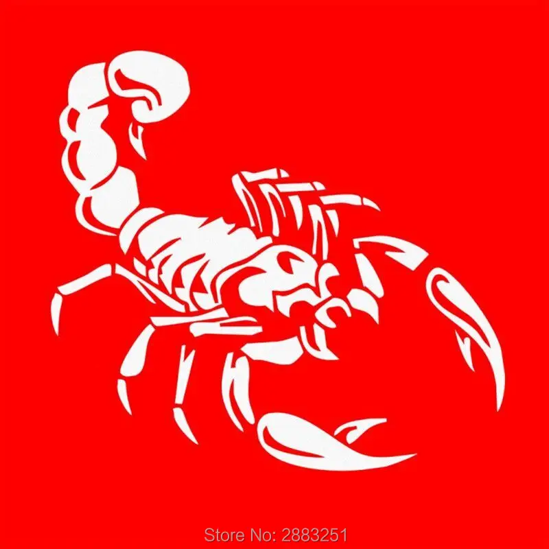 Pegatinas y calcomanías 3D de escorpión para coche, accesorios con ...