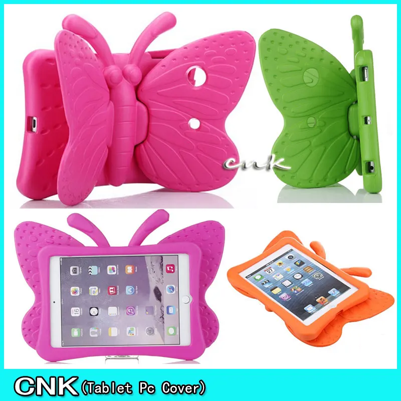 Eva Shockproof Case For Ipad Mini 1 2 3 4 Cartoon Butterfly Stand ...
