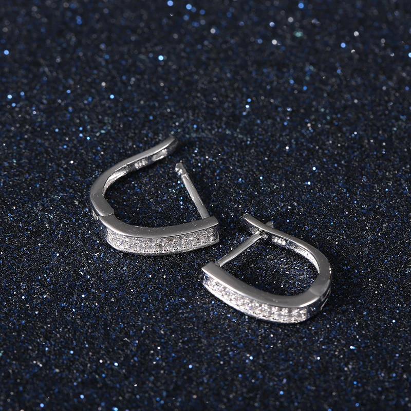 BELAWANG Высокое качество модные серьги обруча без содержания свинца и ...