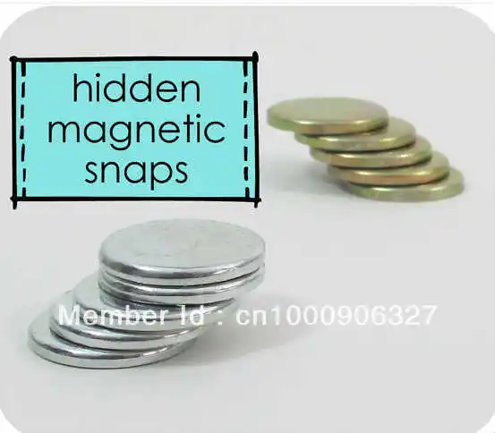 50pcs hidden magnet Snap Buttons in 18mm|magnet snap|buttons ...