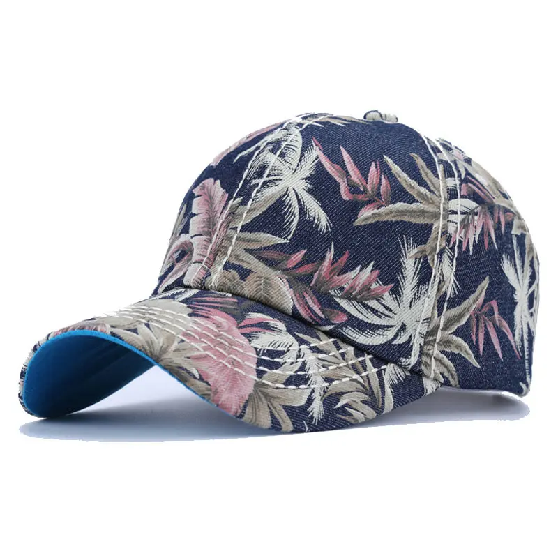 2017 Summer Coconut Trees Baseball Cap Boy Girl Palm Printed Snapback ...
