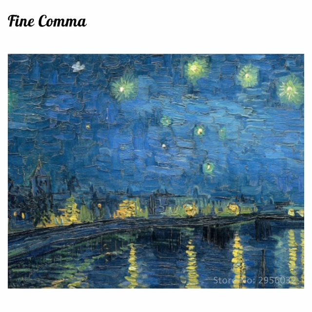 Van Gogh Starry Night Over The Rhone Original