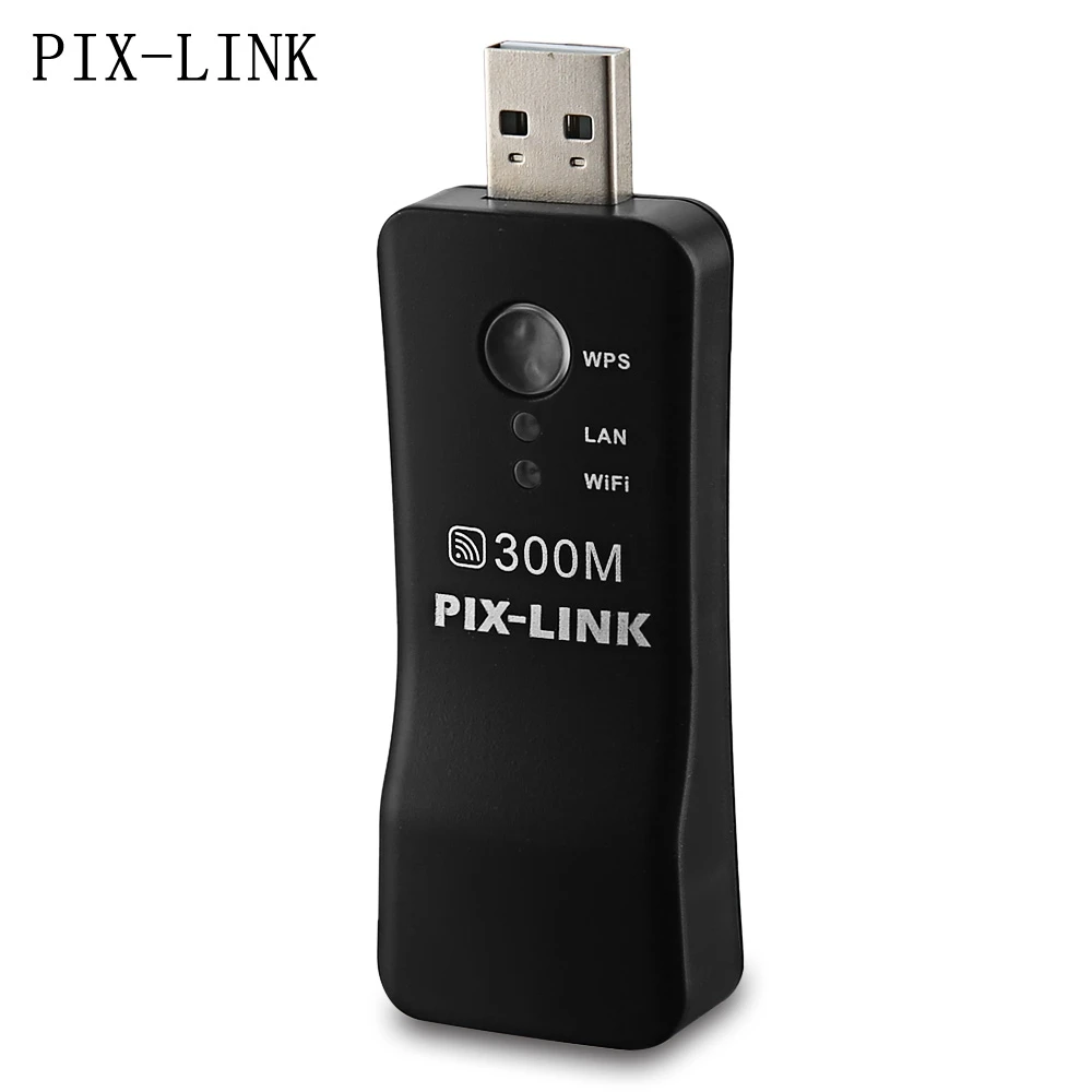 PIX LINK Hot Sale USB Wireless Network WIFI Range Extender TV Network ...