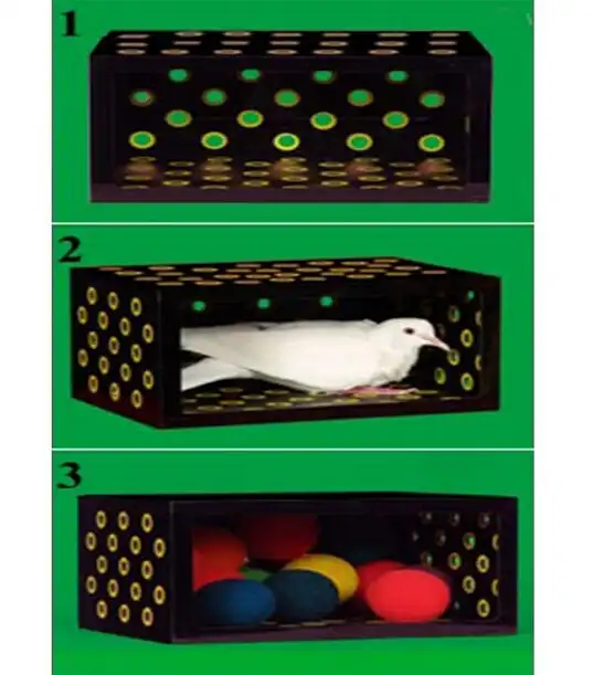 Black Box (super),mystical box magic trick,gimmick,stage magic ...