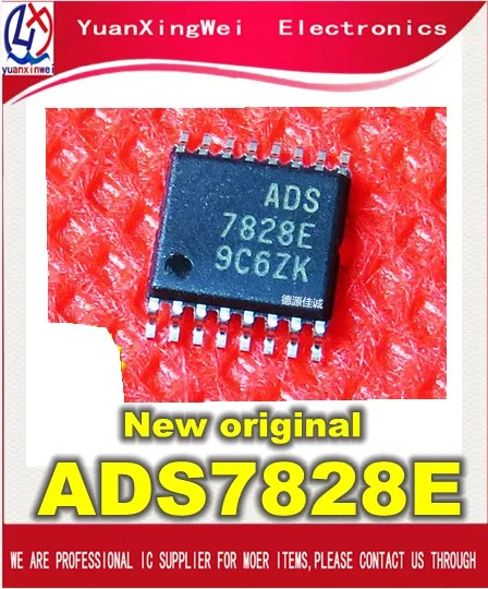 Free Shipping 10pcs/lot Ads7828e Ads7828 Tssop-16 New - Replacement ...