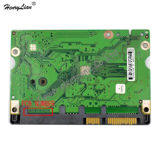Hdd Pcb A Logikai Tábla/Tábla Számához: 100495760 Rev – FIXO.hu