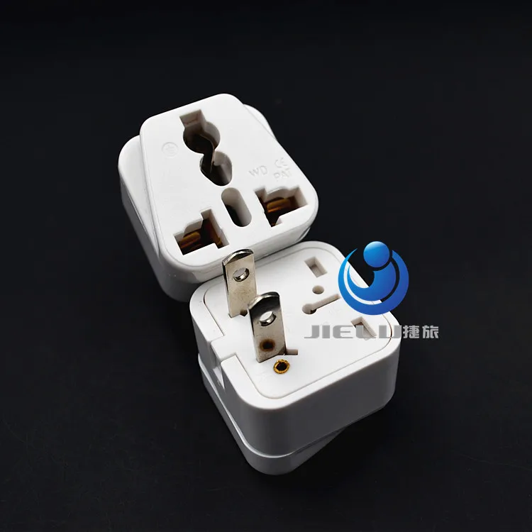 US 2 pin Type A Universal Multiple AC Travel Power Plug Adapter ...