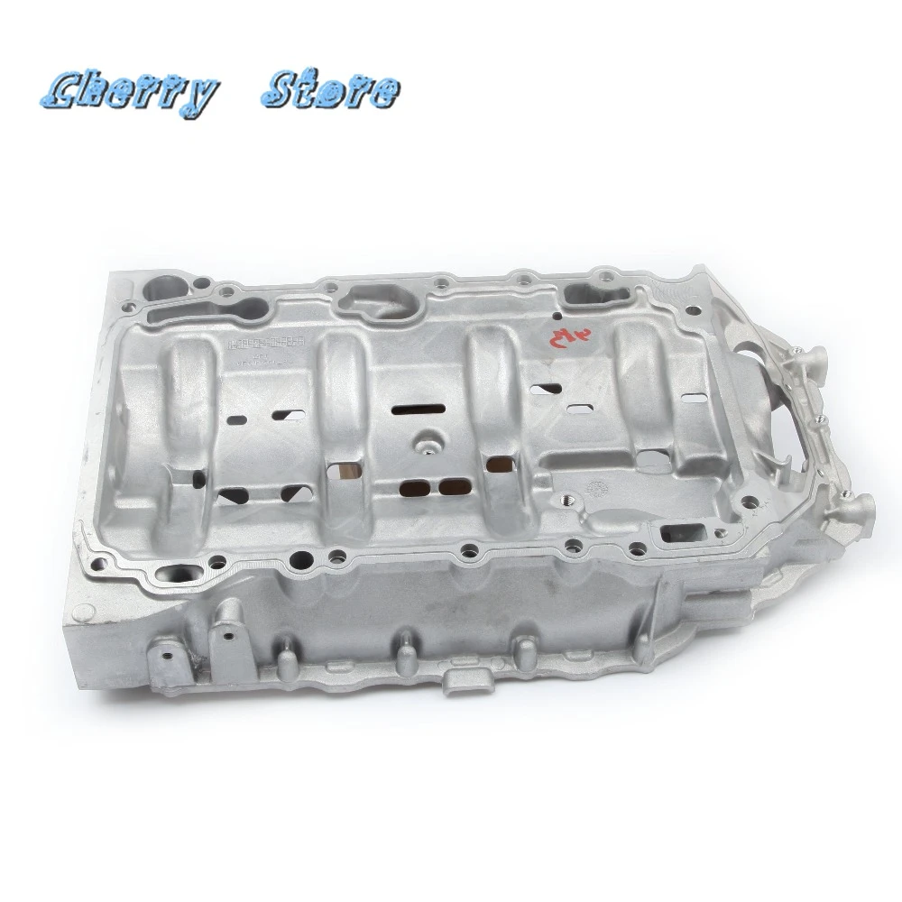 New 06j 103 603 T Aluminum Engine Crankcase Upper Oil Pan For Vw Golf ...