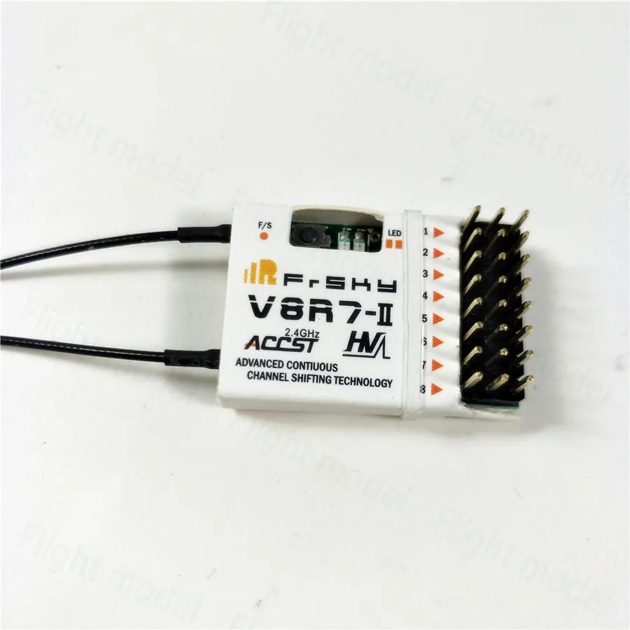 FrSky V8R7 II HV 8 채널 고전압 수신기 2.4GHz ACCST RC 모델.|frsky receiver|rc ...