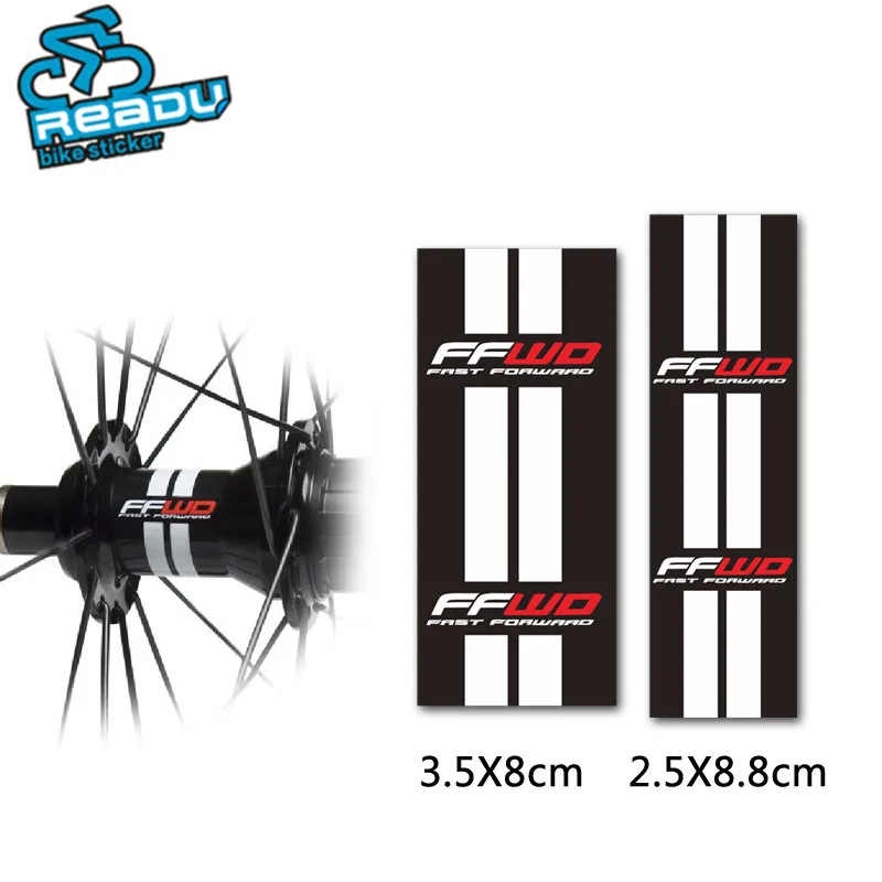 FFWD fast forward rear shocks stickers carbon road bike accessories ...