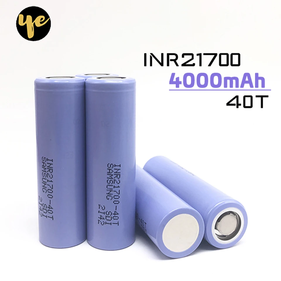 inr21700 40T 4000mAh 3,7 V 21700 30T аккумулятор питания 35A разрядка ...