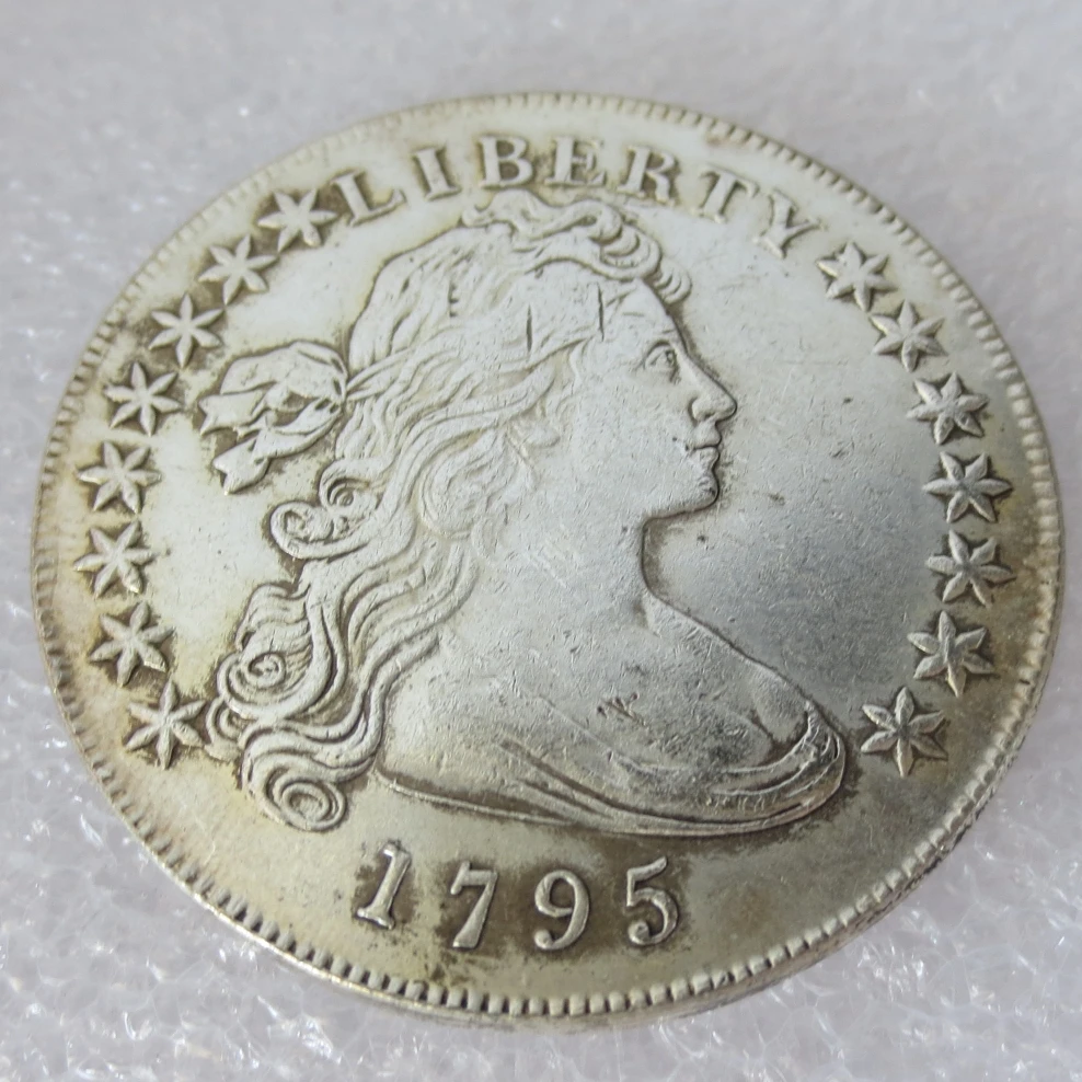 Aliexpress.com : Buy United States Of America 1795 Liberty Brass Silver ...