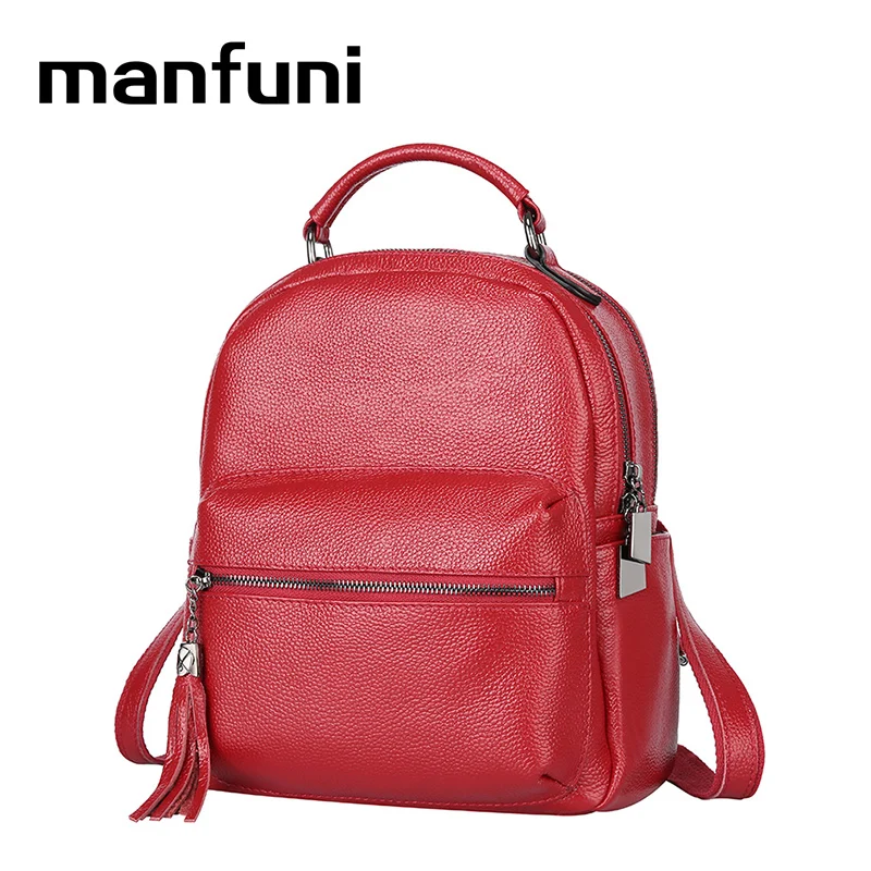 Dark Red Leather Backpack | Paul Smith