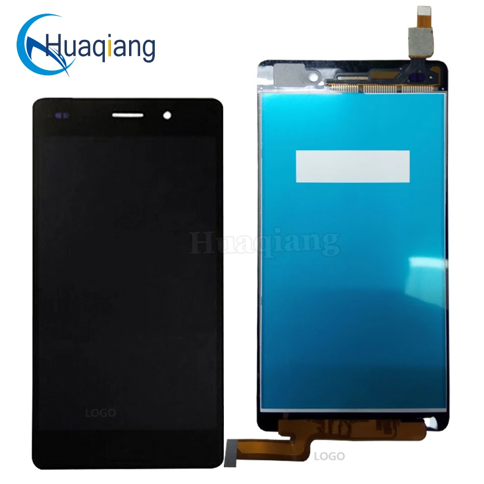 화웨이 p8 라이트 ALE L21 lcd 디스플레이 + 터치 스크린 디지타이저 어셈블리 부품 블랙 화이트 골드 lcd 디스플레이 ...