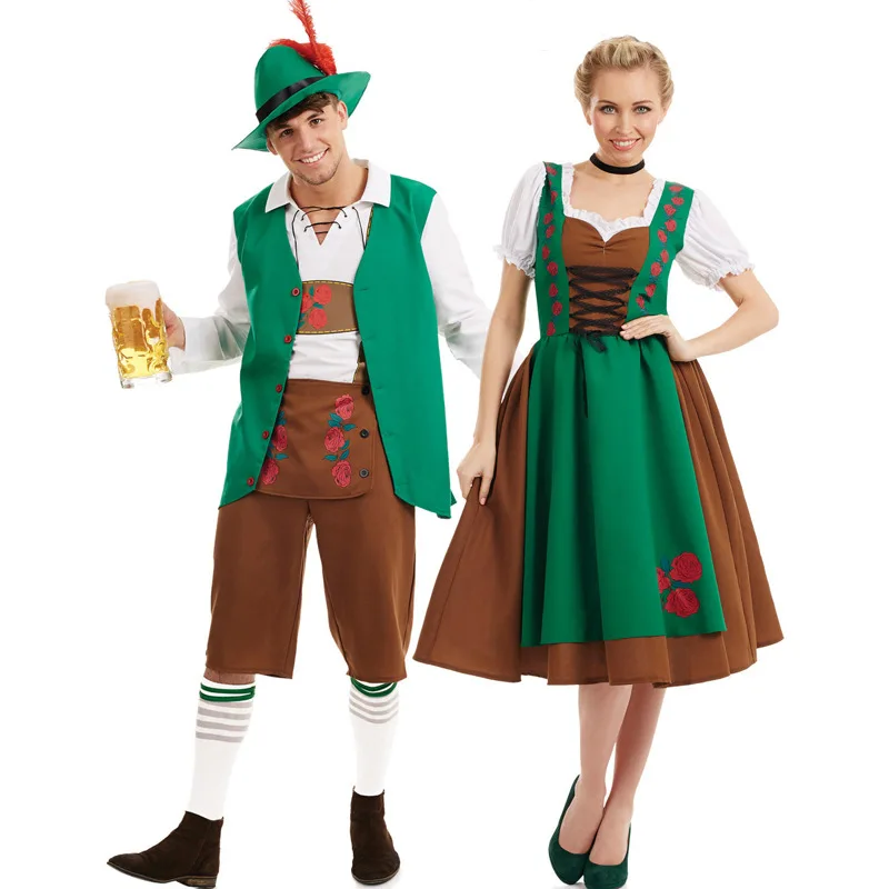 Bavarian Maid Wench Costume Sexy Beer Costume Girl Wench Maiden Costume
