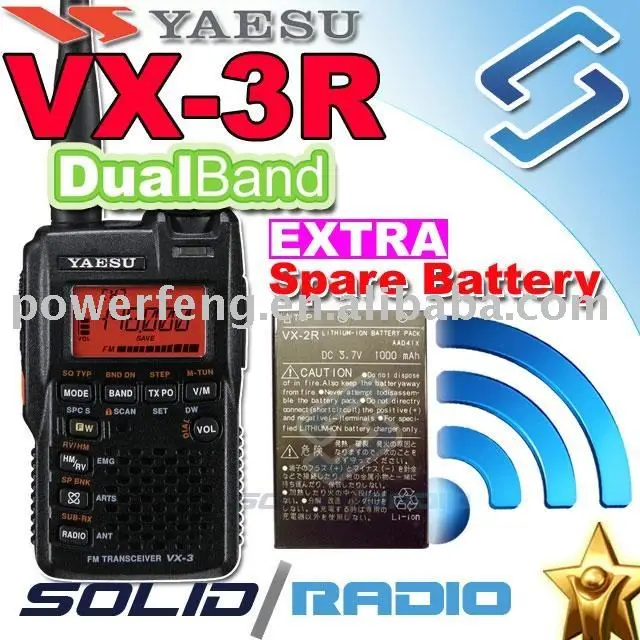 YAESU VX 3R DUAL BAND Radio VX 3|radio mini|radio controlled micro ...