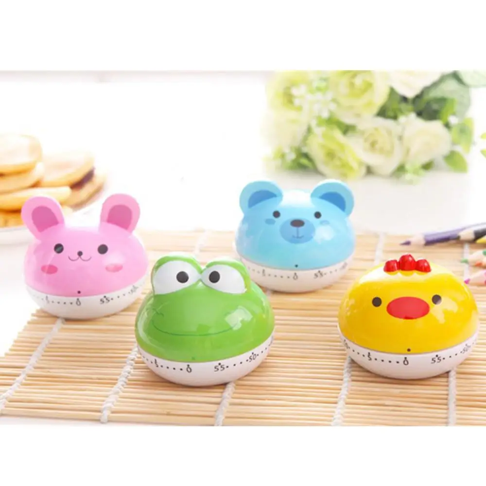 Lovely Animal Timer Cartoon Creative Kitchen Mechanical Alarm Clock Set ...