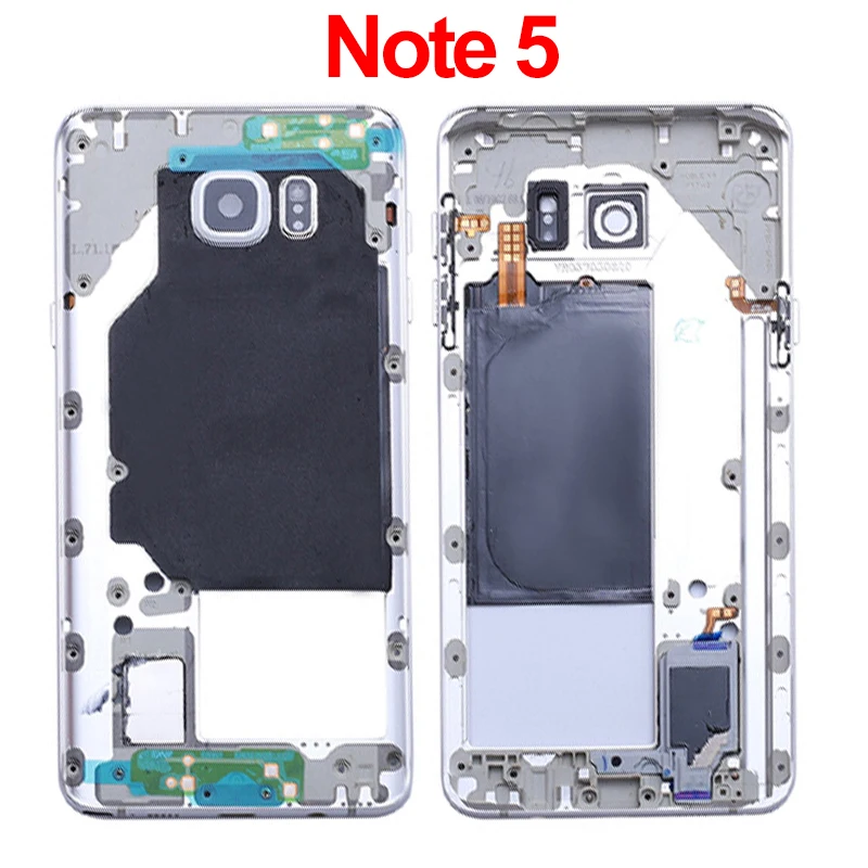 Для Samsung Note 5 N920F N920C Средний пластинчатый корпус Рамочная ...