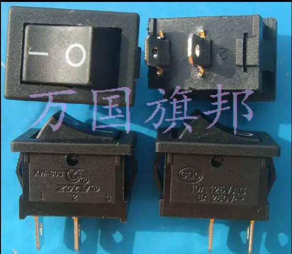6A 250VAC 21*15mm 2P rockey switch / ship switch|switch waterproof|ship ...