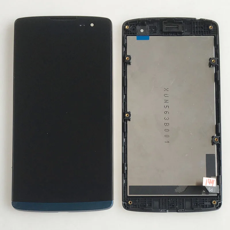 Pantalla LCD azul pantalla táctil Marcos para LG Leon H340 h320 h340n ...