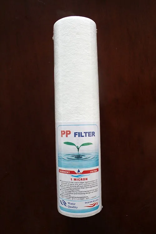 50pcs per carton PP10 inch 1 5 micron PP cotton brand 10 inch filter ...