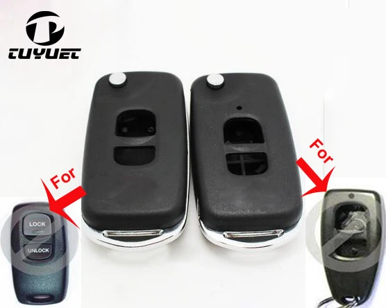 5PCS-Modified-FLip-Remote-Key-Shell-for-Mazda-Familia-323-M3-M5-M6 ...