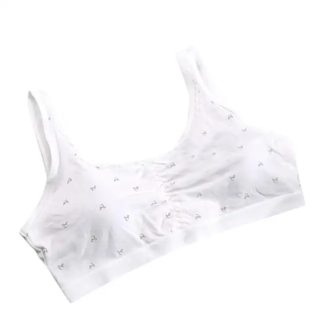 CHAMSGEND Puberty Kids Girls Bras Wofee Girls Sexy Lace Bra Floral Wire ...