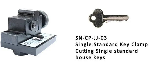 Newest Sec E9 Single sided Standard Key Clamps For Cutting Signle ...