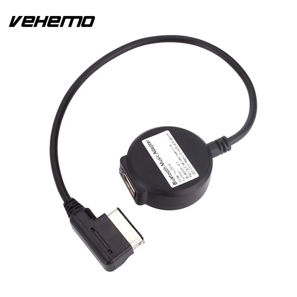 Music Adapter Car Wireless Bluetooth With USB Cable For Audi A3 A4 A5 ...