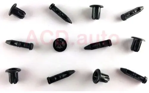 100xNylon Bumper Cover Push Type Clips For Toyota Yaris 2009 On 90467 ...