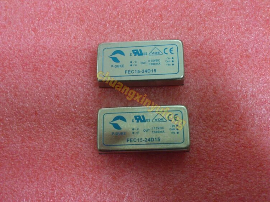 FEC15-24D15 P-DUKE DC-DC Power module DC24V-+15V-15V15W isolated power supply module Double set ...