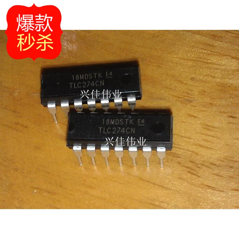 Pcs New TLC274 10 TLC274CN DIP14 local autêntica|Circuitos integrados ...