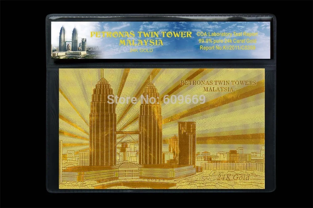 New Collection Malaysia Petronas Twin Towers Klcc Same Craft As Gold ...