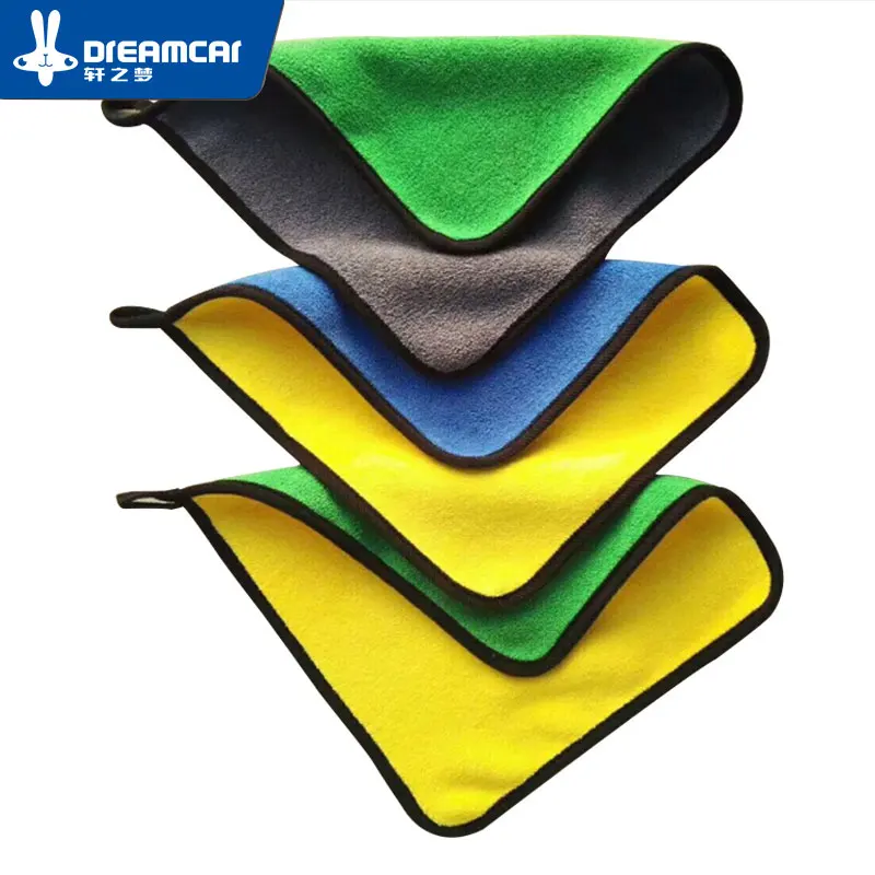 Супер абсорбирующее полотенце из микрофибры для мытья автомобиля, ткань ...