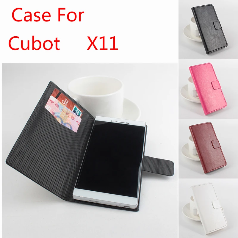 Cubot X11 Case Wallet Magnetic Book Leather Case Cover For Cubot X11 ...