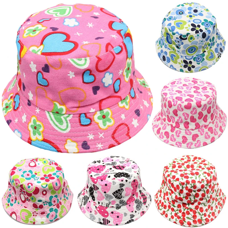New-Spring-Summer-Flower-Baby-Bucket-Hat-For-Boys-Girls-Toddler ...